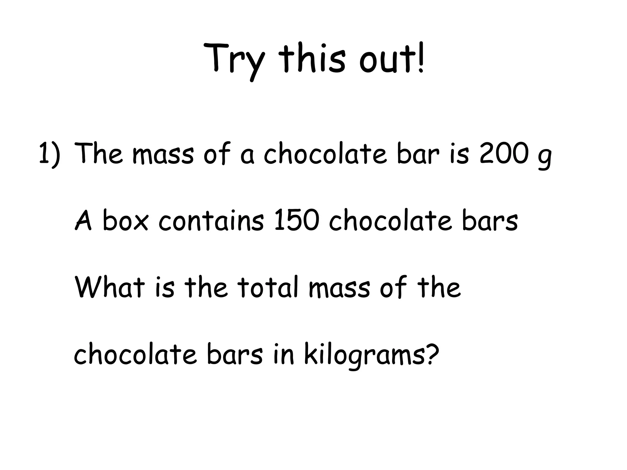 Kungfu math p3 slide10 (mass) pdf | PDF | Physics | Science