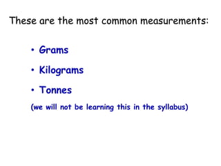 Kungfu math p3 slide10 (mass) pdf | PDF | Physics | Science