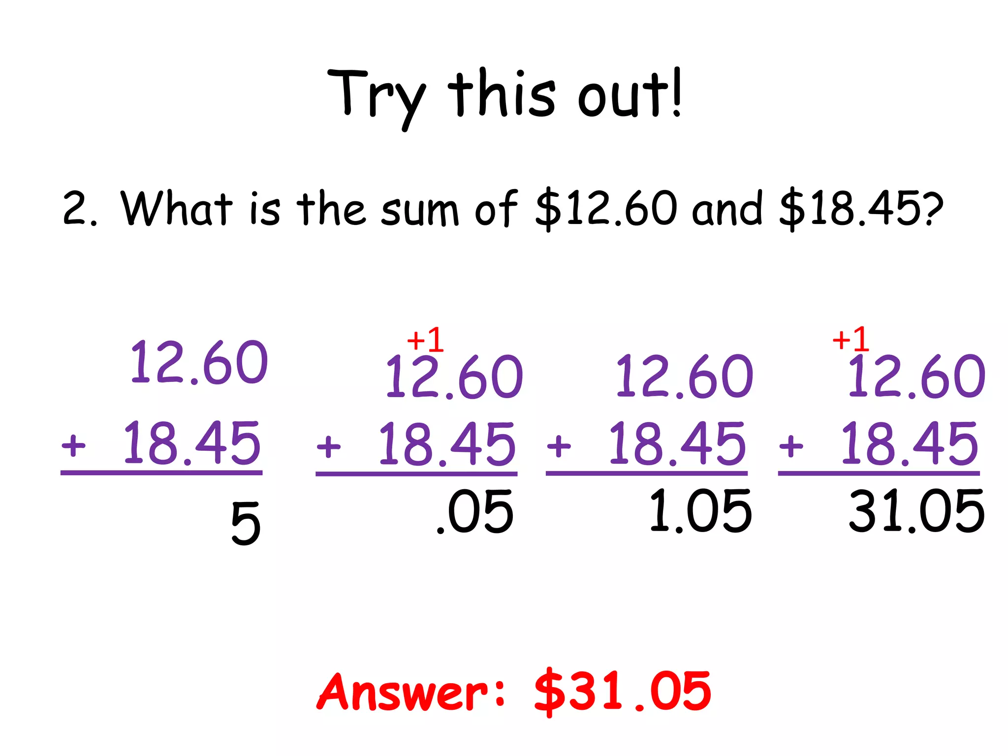 Kungfu math p3 slide12 (money)pdf | PPT