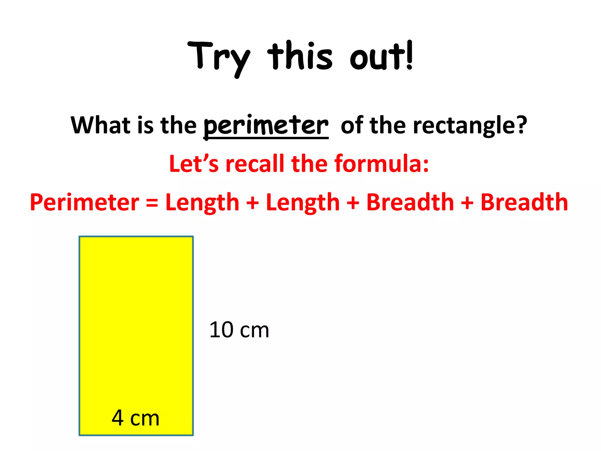 Kungfu math p3 slide13 (perimeter)pdf | PDF | Physics | Science