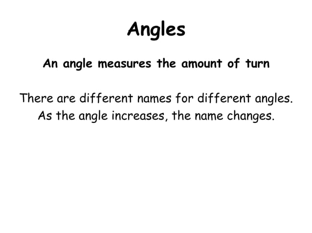 Kungfu math p3 slide16 (angles)pdf | PDF | Physics | Science