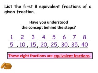 Kungfu math p4 slide4 (equivalent fraction)pdf | PDF