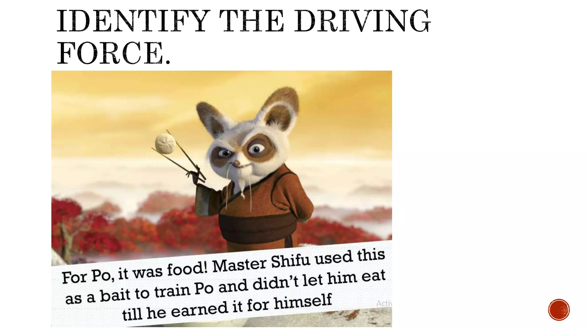 Kung fu panda HR MOTIVATION | PPTX | Animation & Anime | Genres