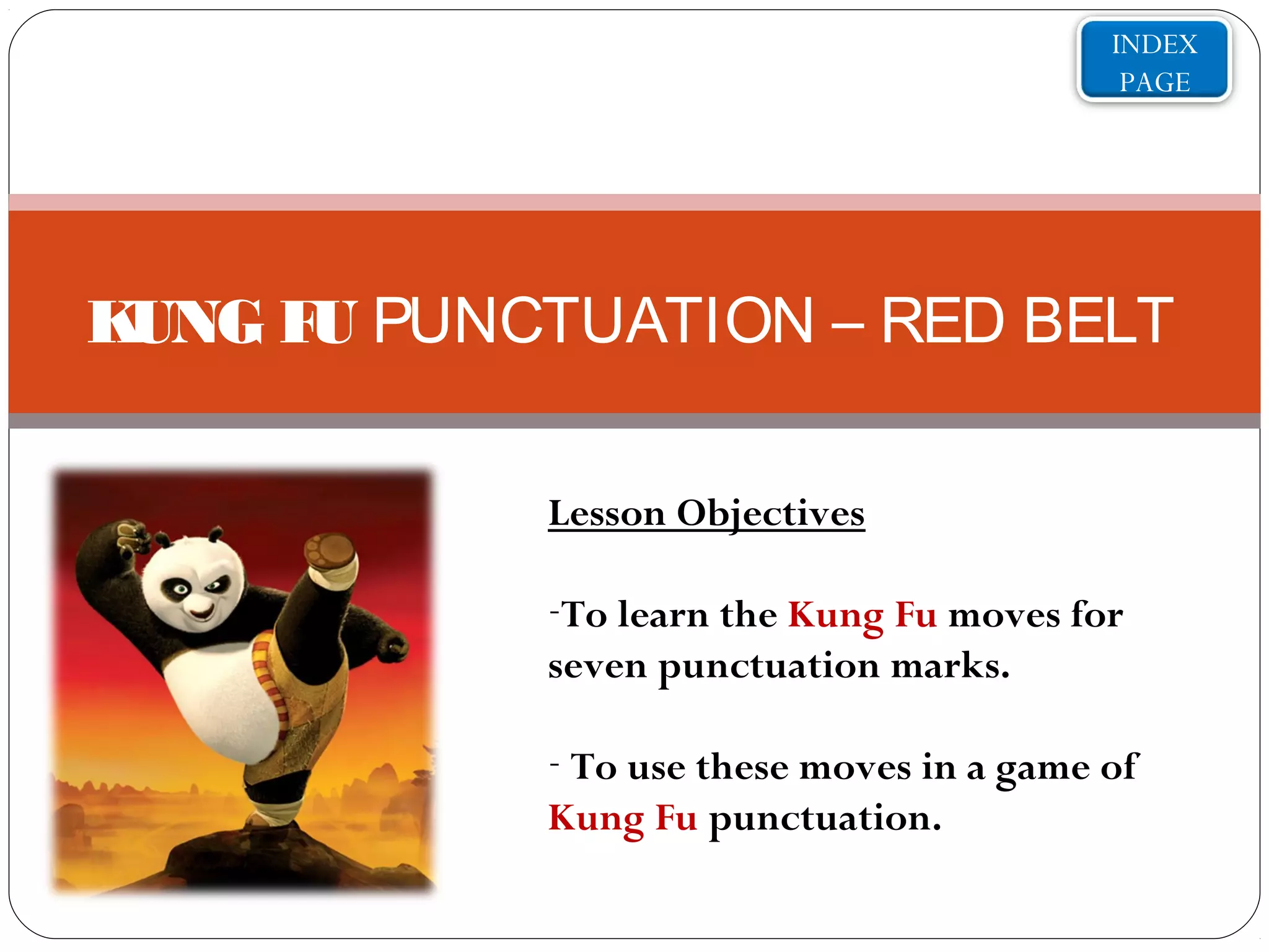 Kung fu punctuation | PPT