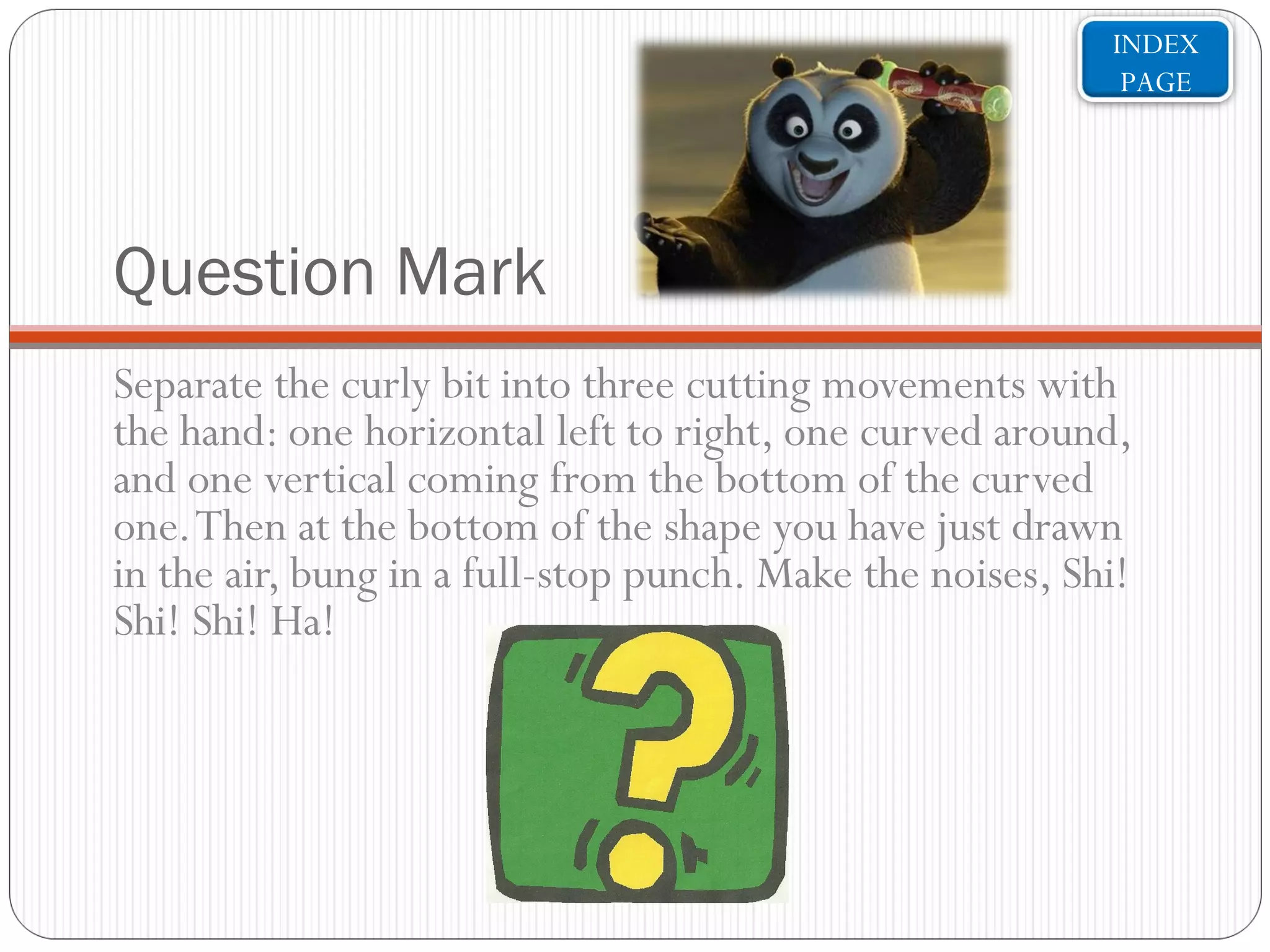 Kung fu punctuation | PPT