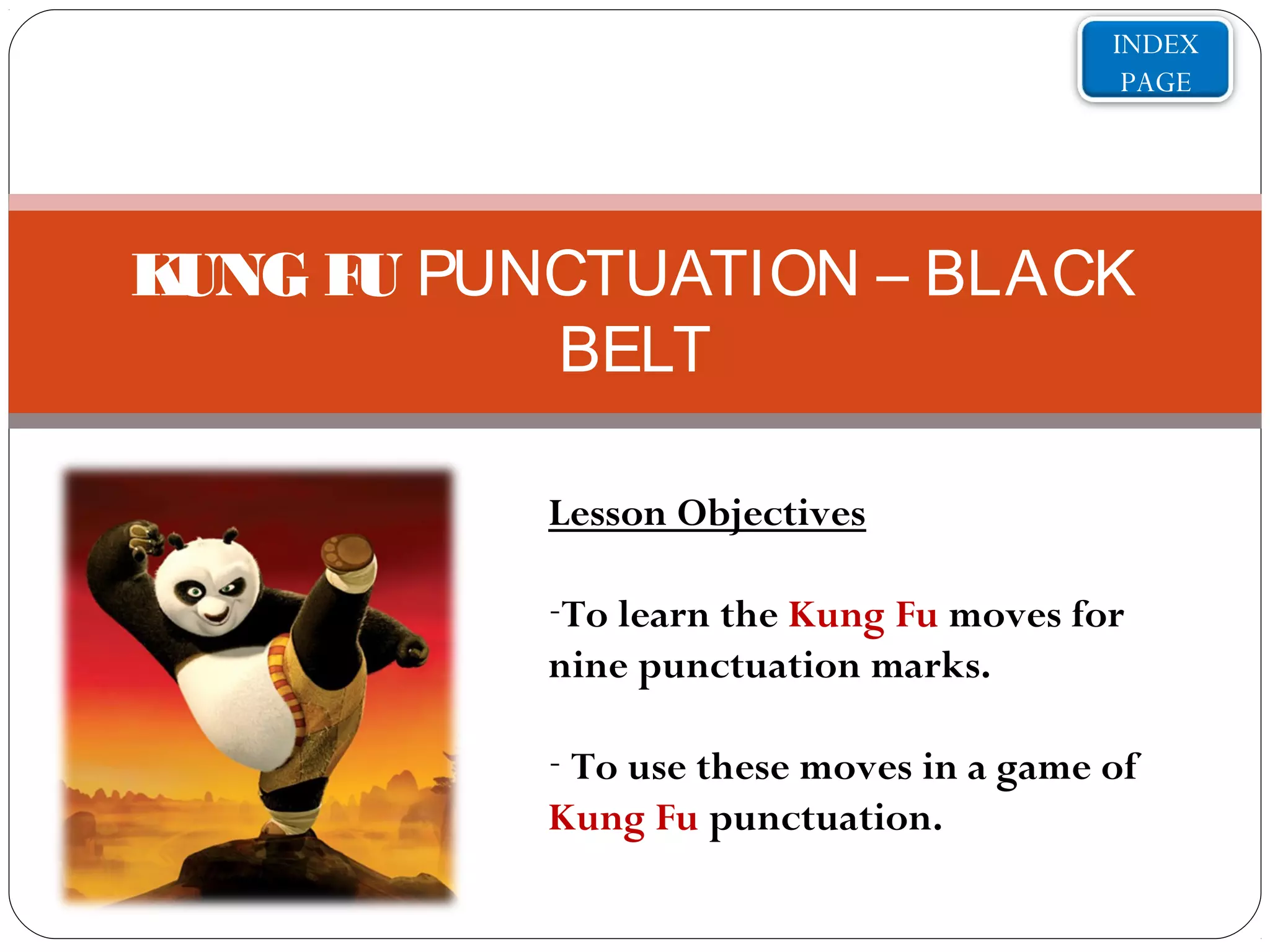 Kung fu punctuation | PPT