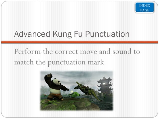 Kung fu punctuation | PPT | Free Download