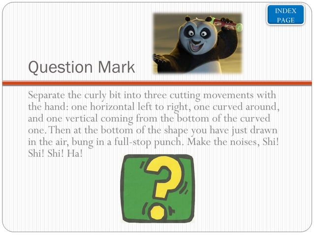 Kung fu punctuation | PPT