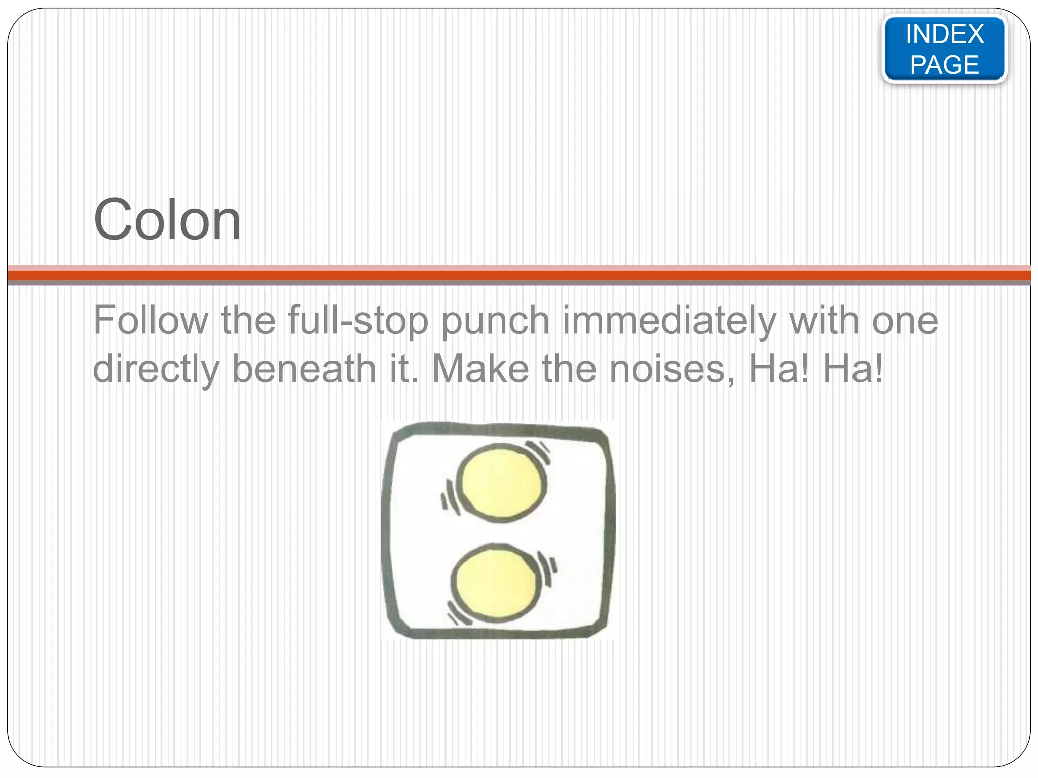 Kung fu punctuation. GUIDELINES | PPTX