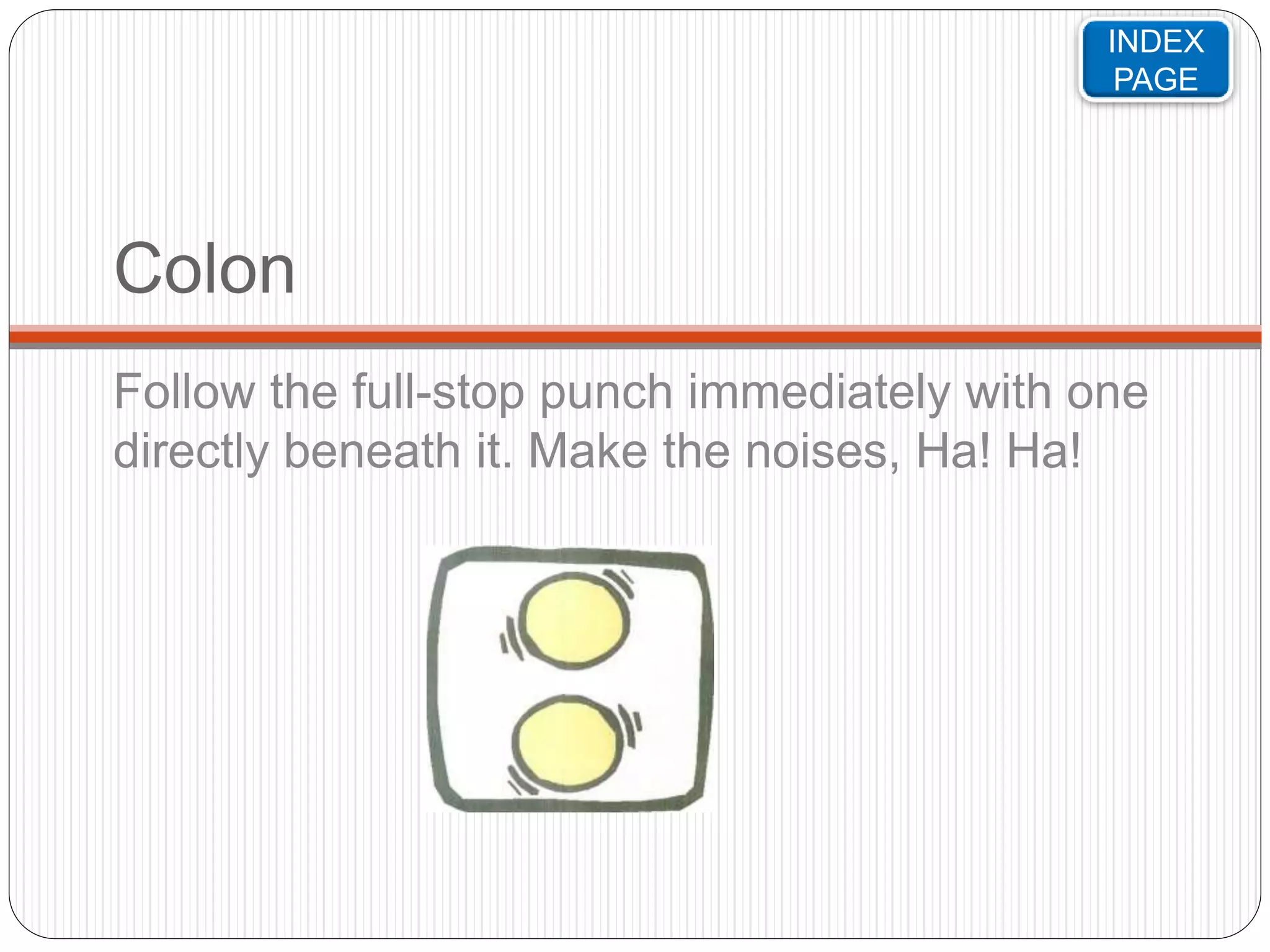 Kung fu punctuation. GUIDELINES | PPTX