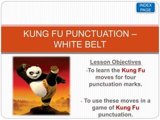 Kung fu punctuation. GUIDELINES | PPTX