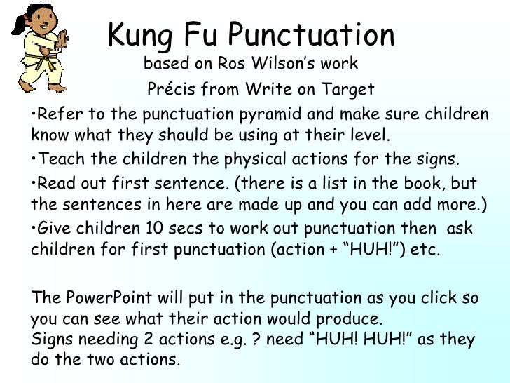 Kung fu punctuation1