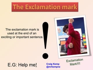 Kung Fu Punctuation by @mrkempnz | PPT