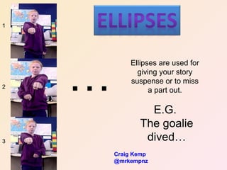 Kung Fu Punctuation by @mrkempnz | PPT