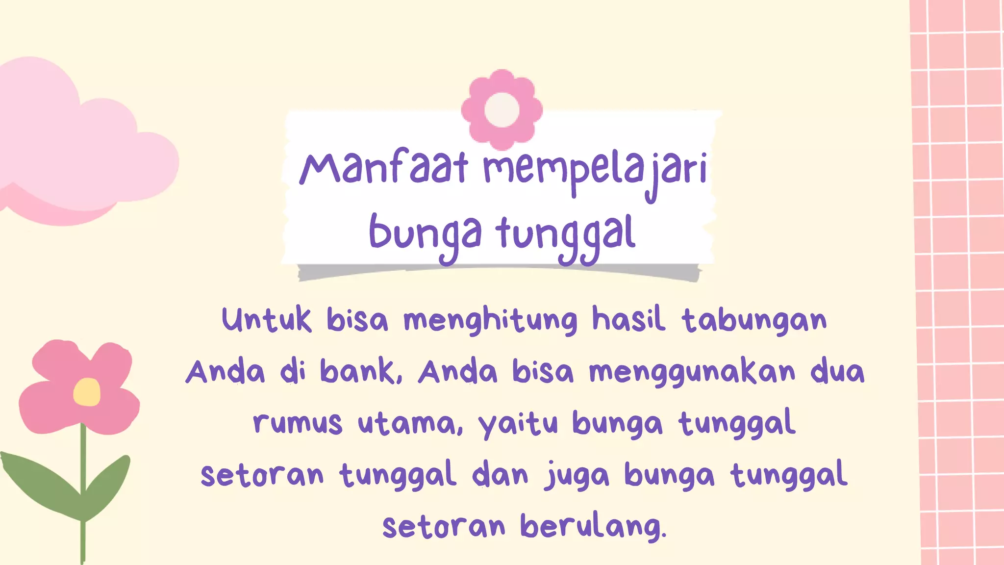 Bunga Tunggal | PPTX