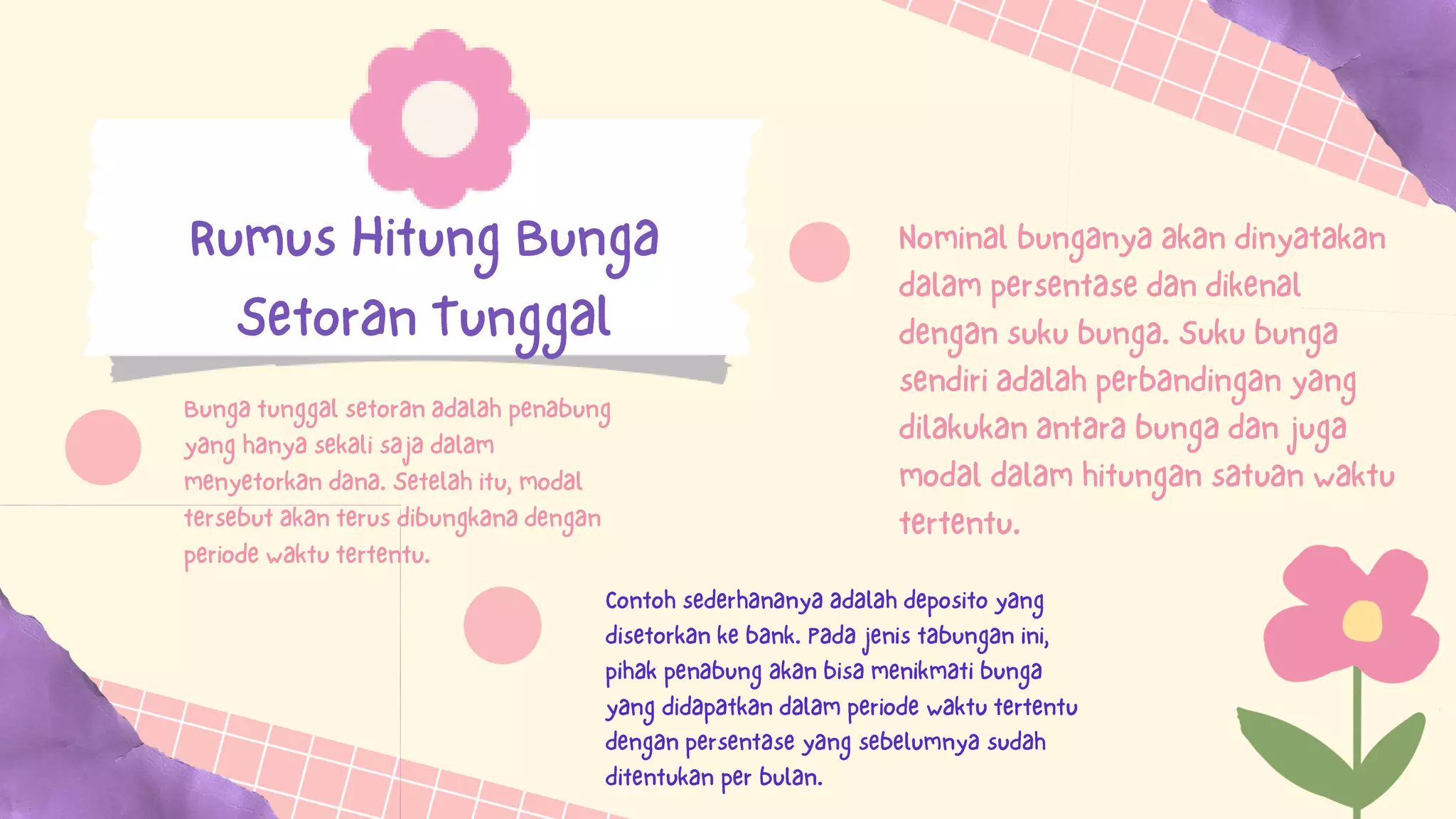 Bunga Tunggal | PPTX