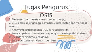 Materi Latihan Dasar Kepemimpinan OSIS SMP | PPTX