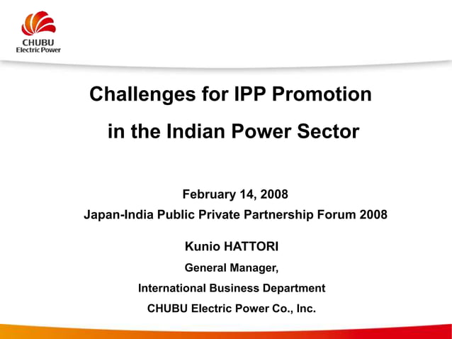 Challenges for IPP promotion.ppt
