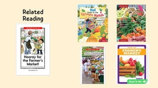 Farm to Table kindergarten lesson sort foods | PPTX
