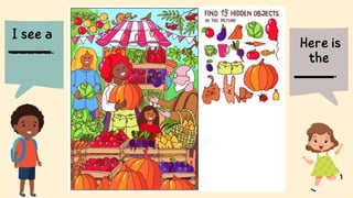 Farm to Table kindergarten lesson sort foods | PPTX