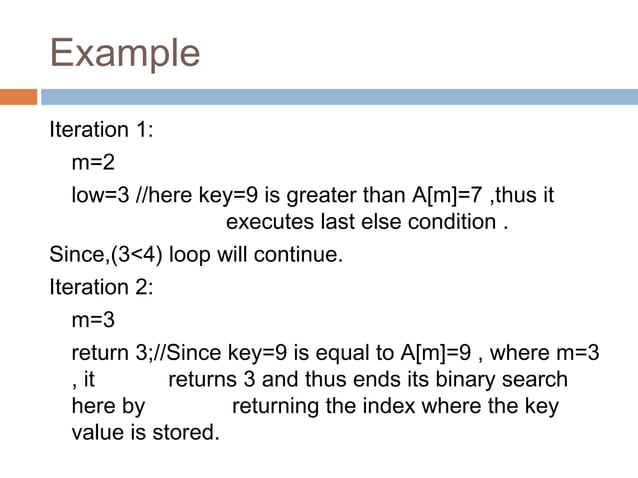 Binary Search | PPT | Computing | Technology & Computing