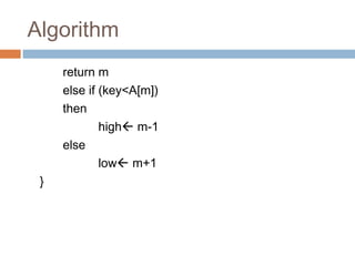 Binary Search | PPT