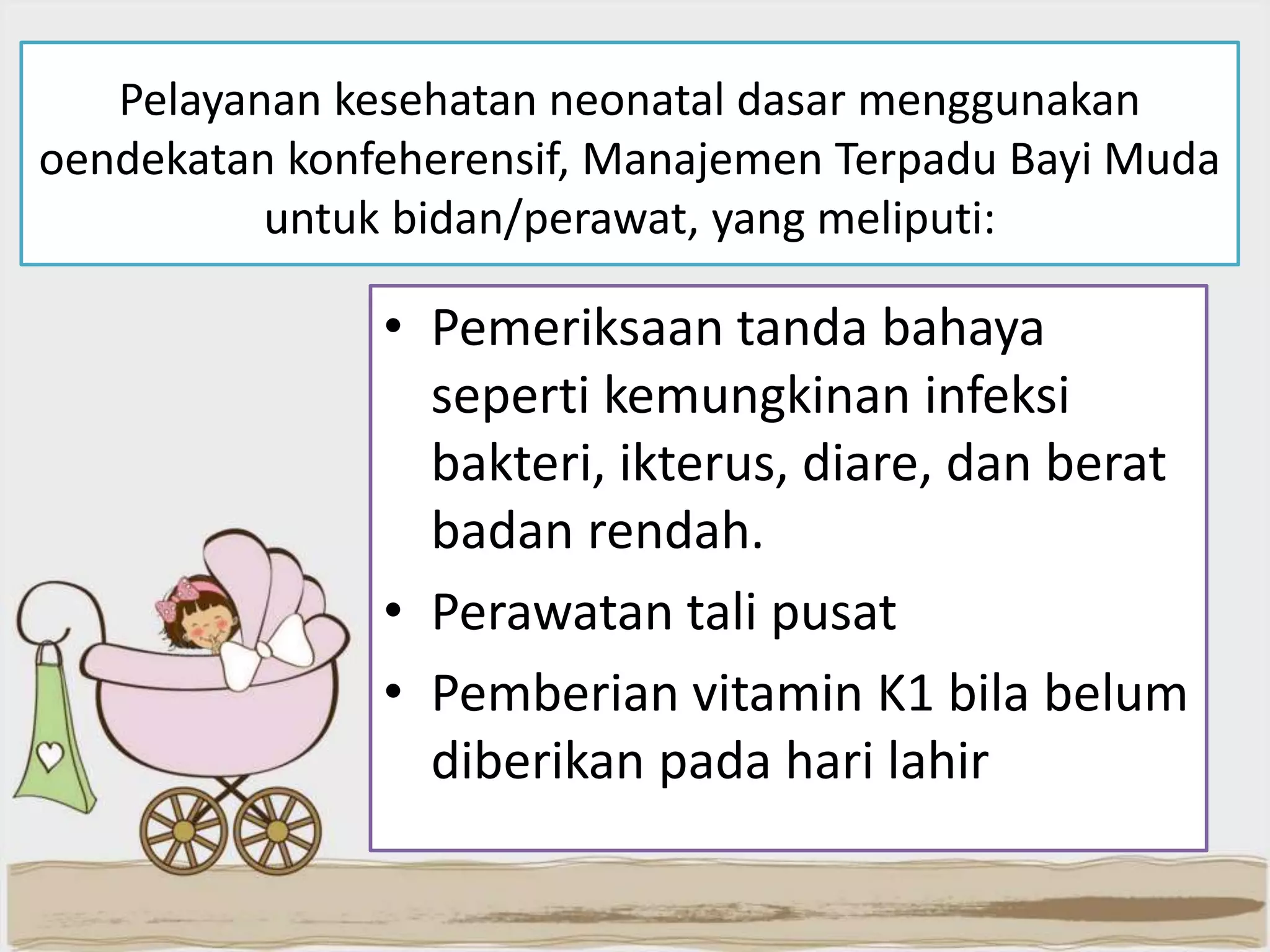 Kunjungan neonatus & bbl (yona) | PPTX