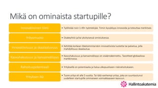 Kunnat ja startupit -webinaari | PPTX