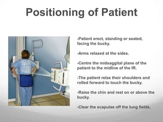 RADIOGRAPHY OF CHEST AND SPINE | PPTX