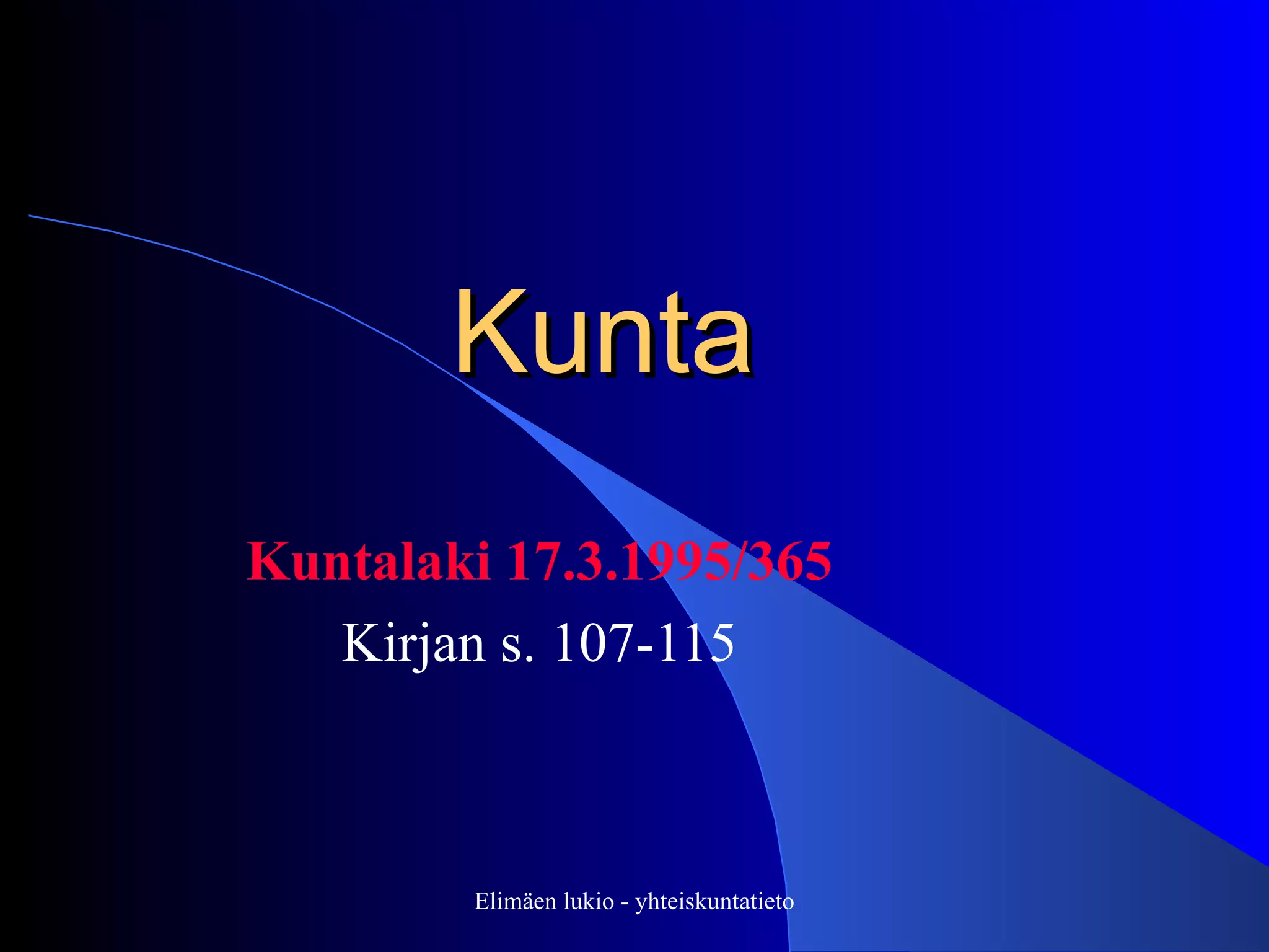 Kunta | PPT
