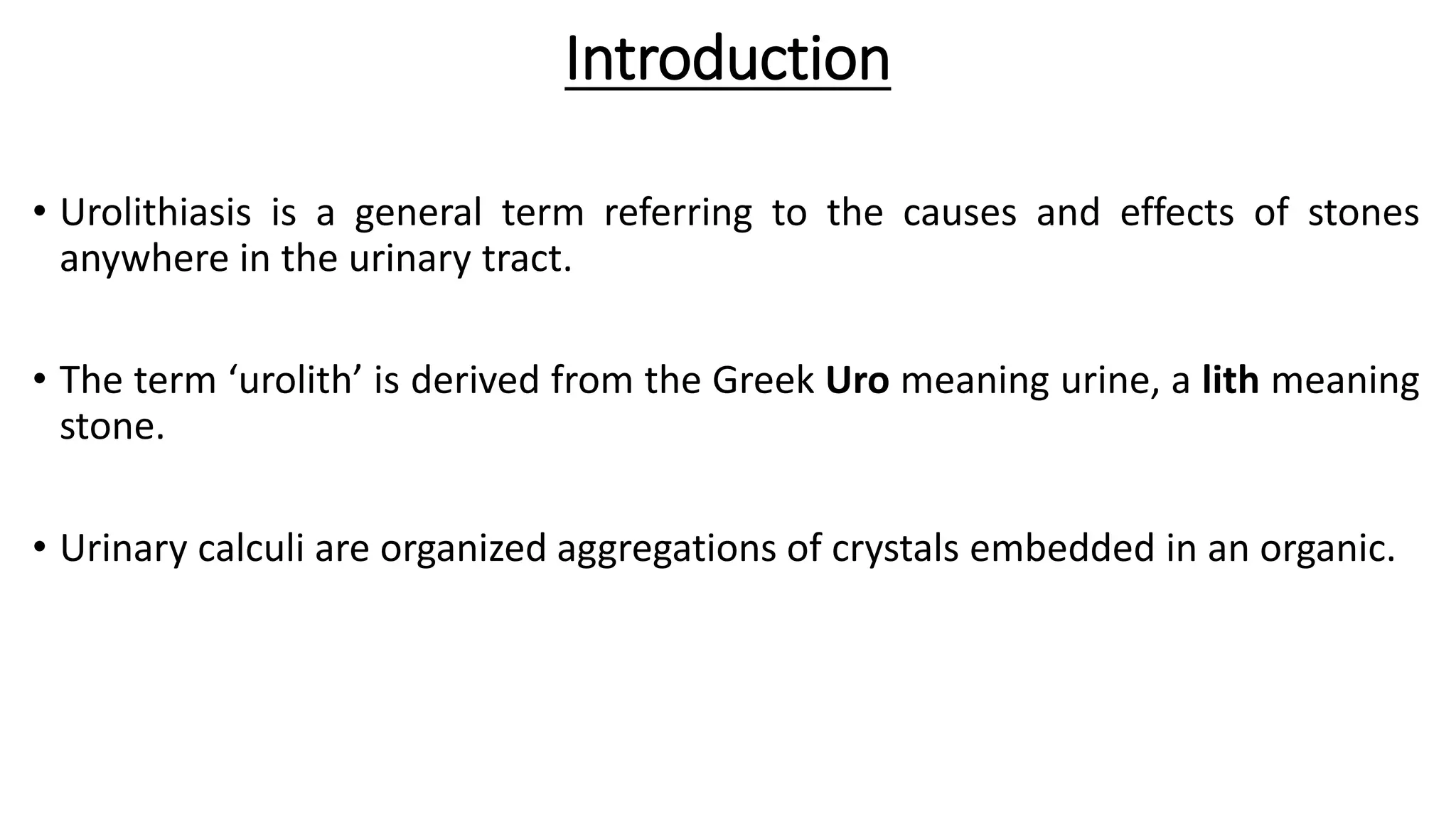 Urolithiasis in Ruminants | PPTX