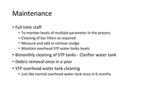 STP & Water conservation - Kuntal Shah | PPTX