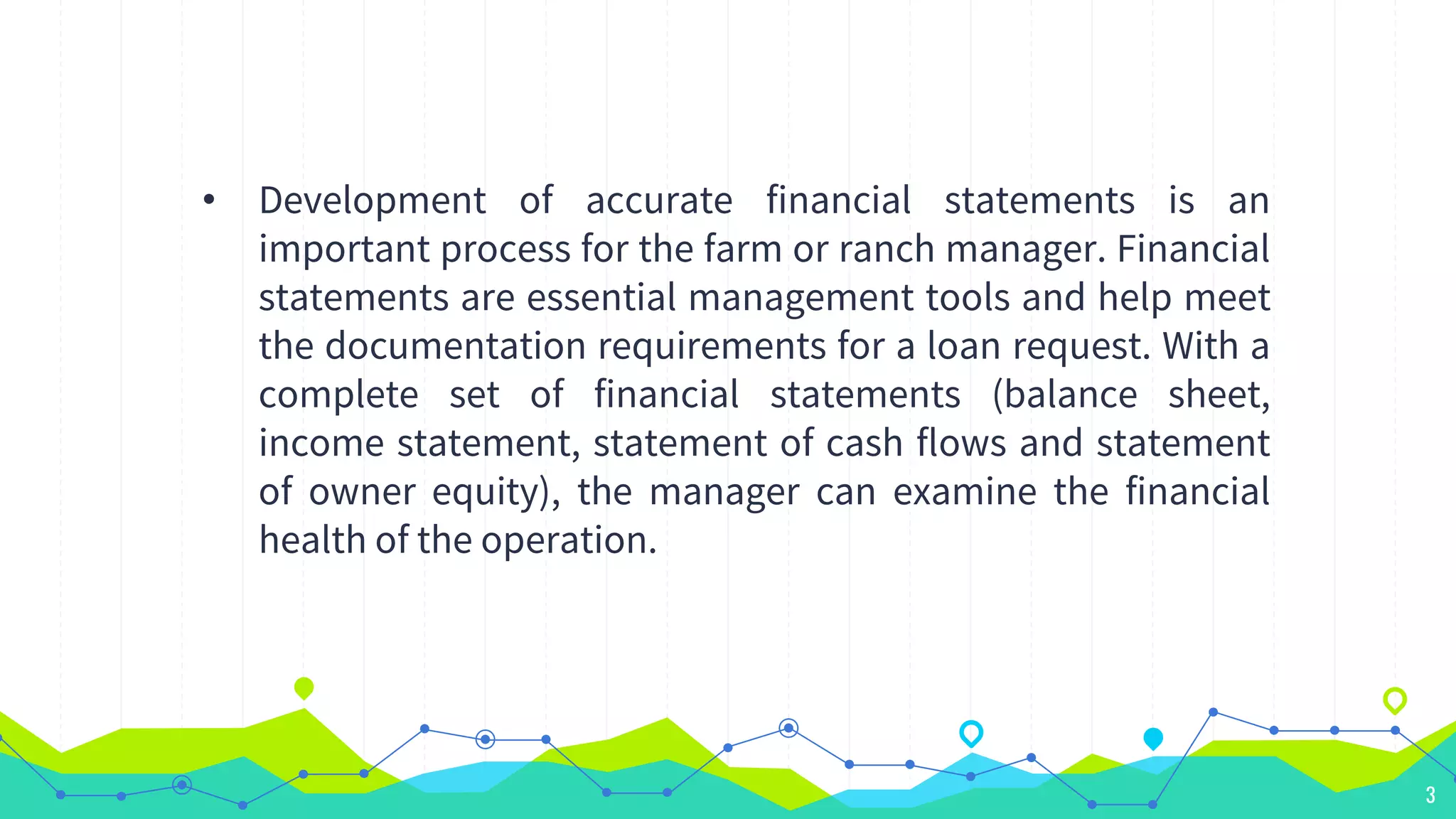 The Basics of FINANCIAL STATEMENTS for Agricultural Producers | PPTX ...