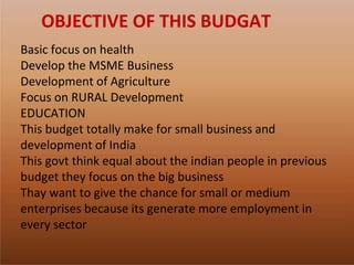union budget 2018-19 PPT | PPTX