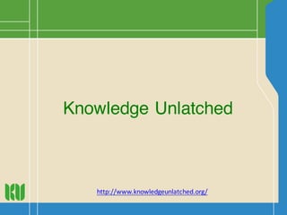 Knowledge Unlatched's Next Steps - Post Round 2 | PPT