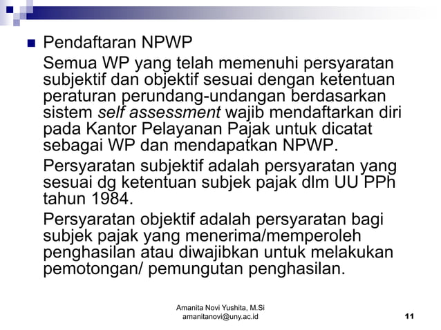 KETENTUAN UMUM PERPAJAKAN NPWP, SPT 1.pdf