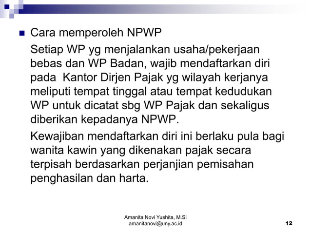 KETENTUAN UMUM PERPAJAKAN NPWP, SPT 1.pdf