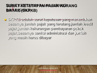 kup2 ketentuan umum perpajakan negara.pptx