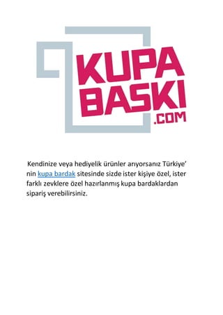 Kupa bardak | PDF