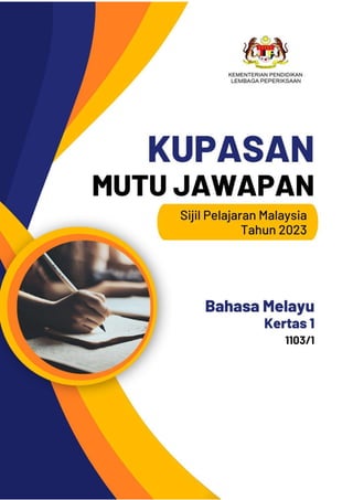Kupasan dan perbincangan jawpan BM1 2023 | PDF