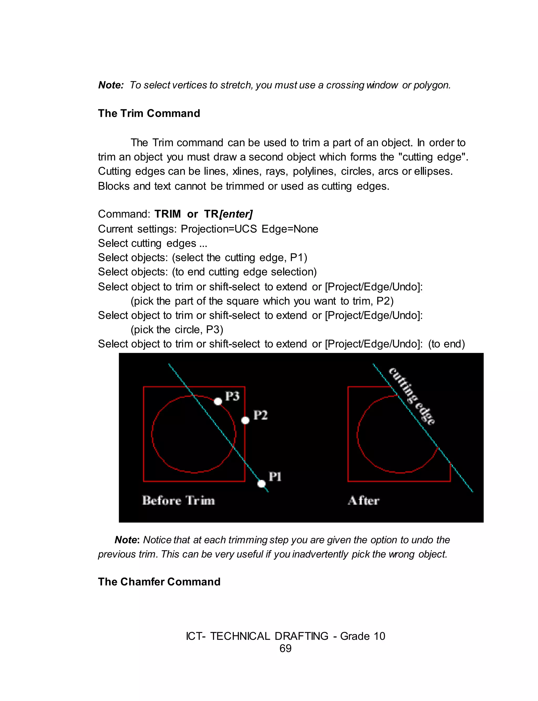 ICT Technical Drafting 10 Learning Material | PDF
