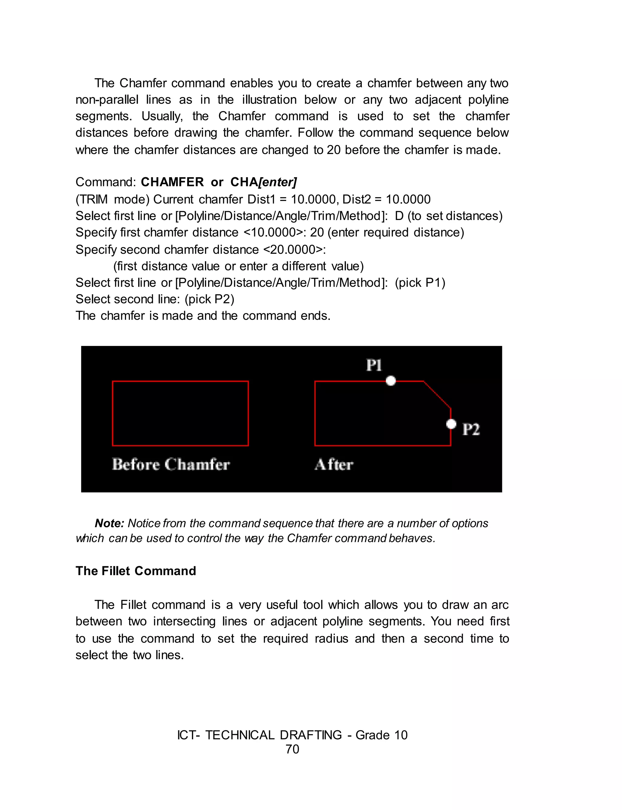ICT Technical Drafting 10 Learning Material | PDF