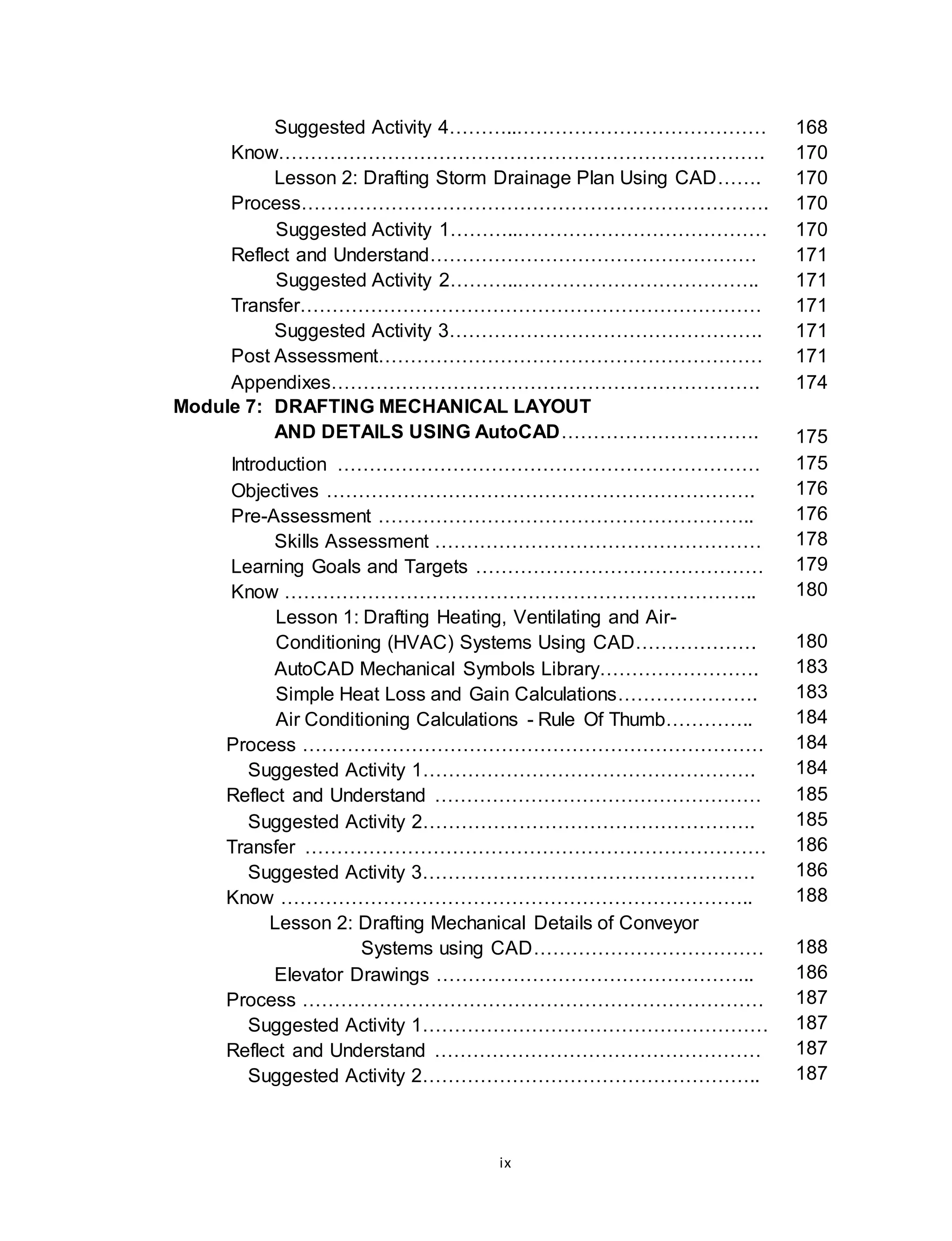 ICT Technical Drafting 10 Learning Material | PDF
