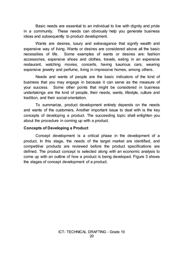 ICT Technical Drafting 10 Learning Material | PDF | Business | Business ...