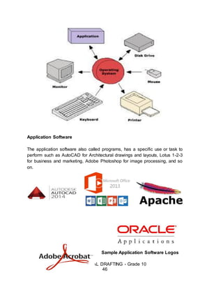 ICT Technical Drafting 10 Learning Material | PDF