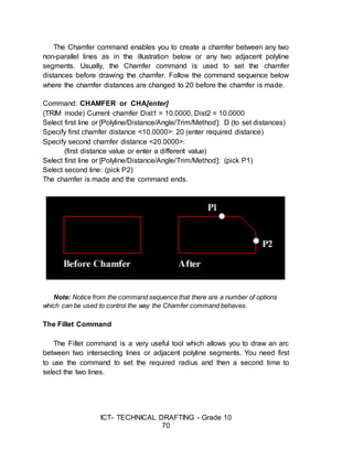 ICT Technical Drafting 10 Learning Material | PDF