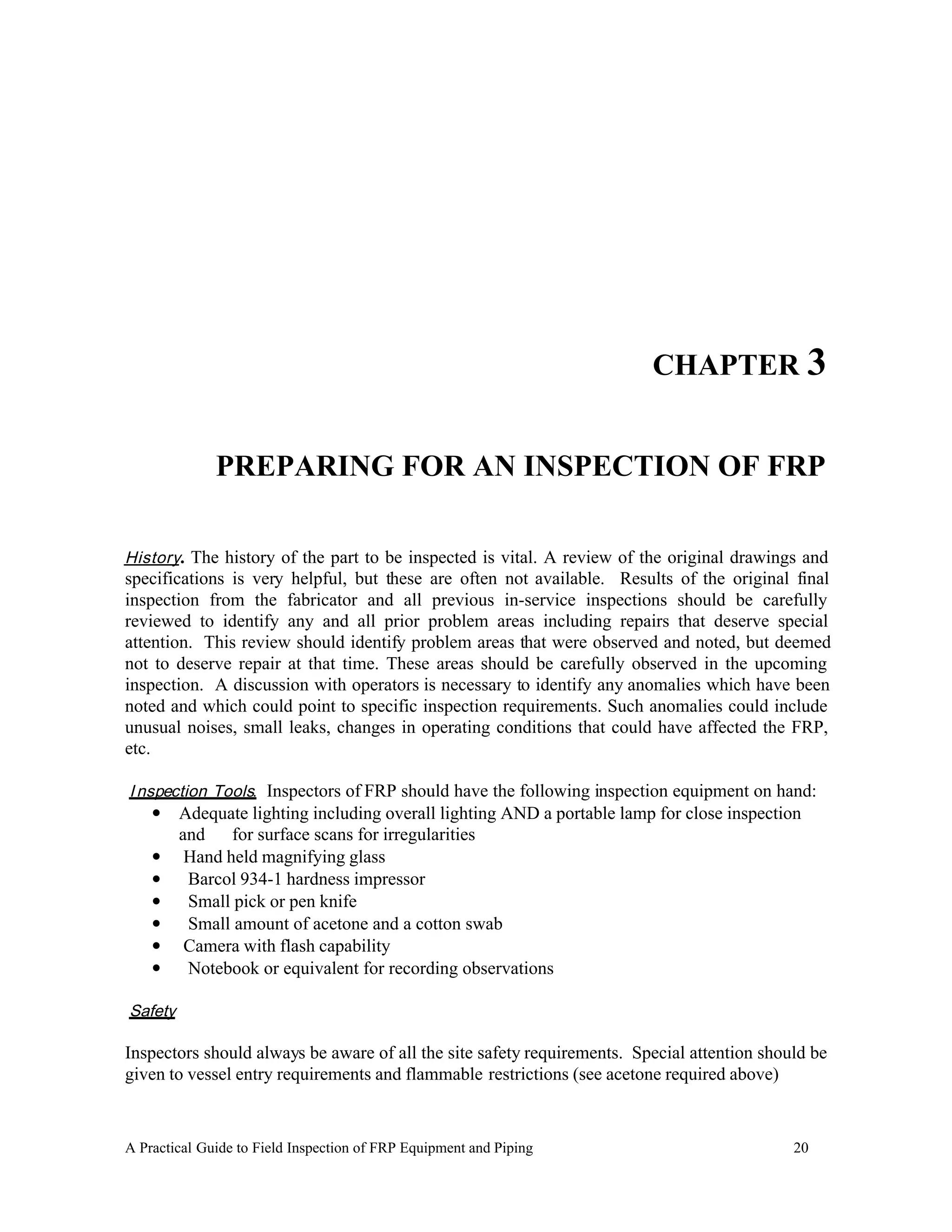 MTI Field Guide to Inspection of FRP Pipes | PDF
