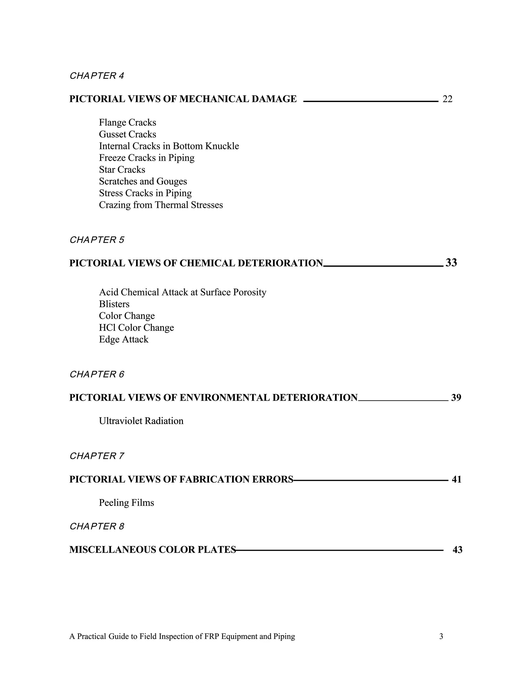 MTI Field Guide to Inspection of FRP Pipes | PDF