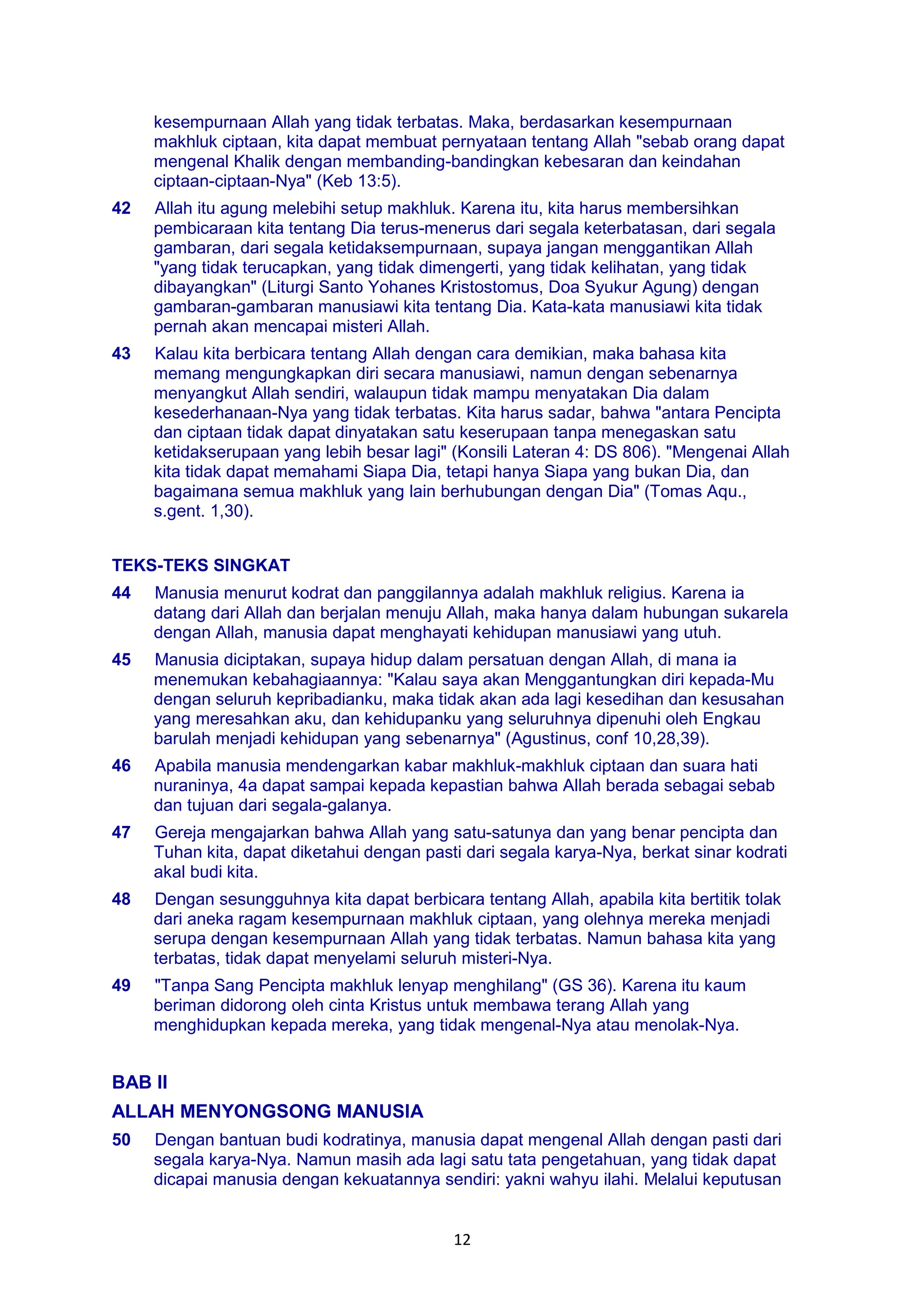 Katekismus Gereja Katolik | PDF