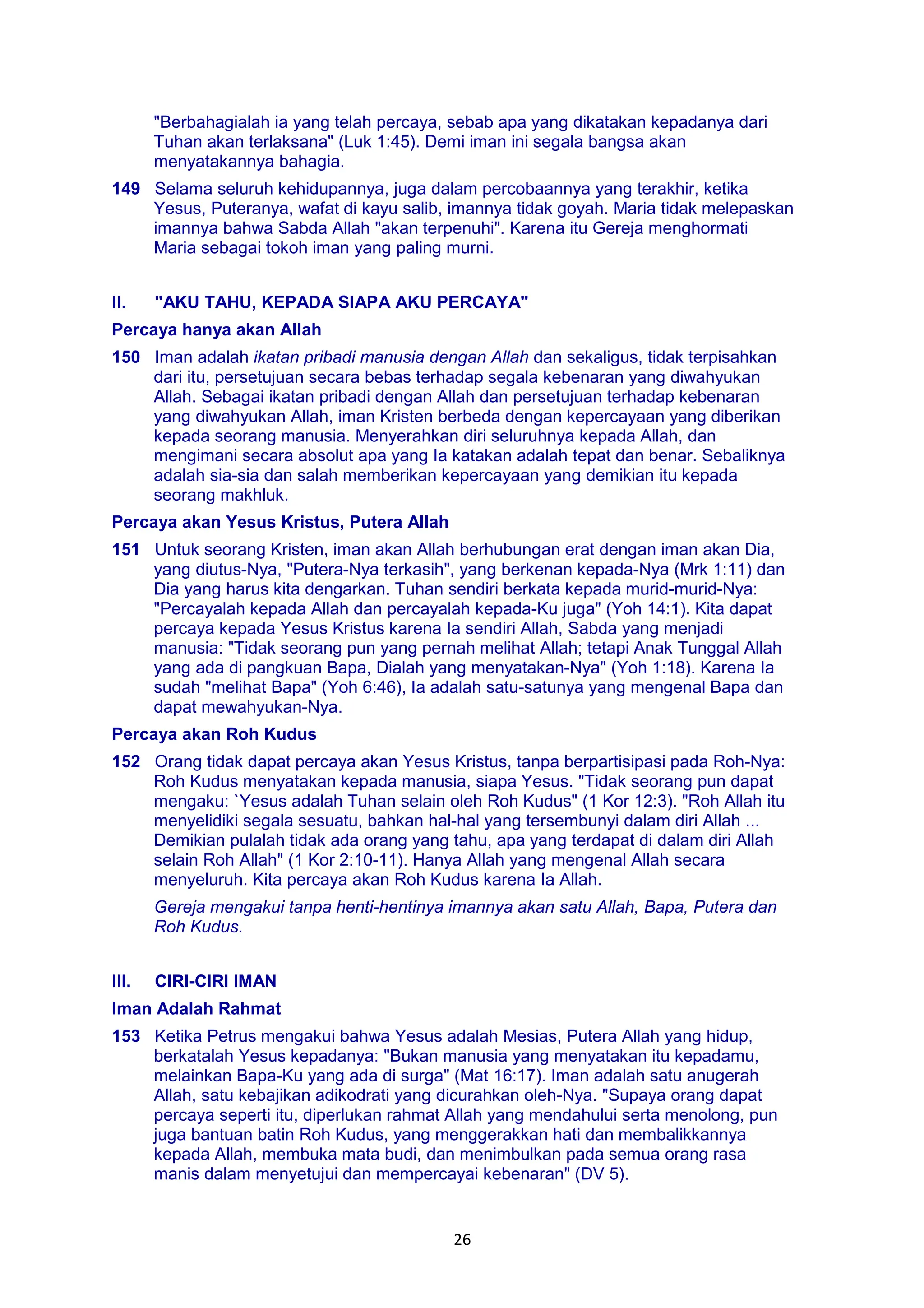 Katekismus Gereja Katolik | PDF